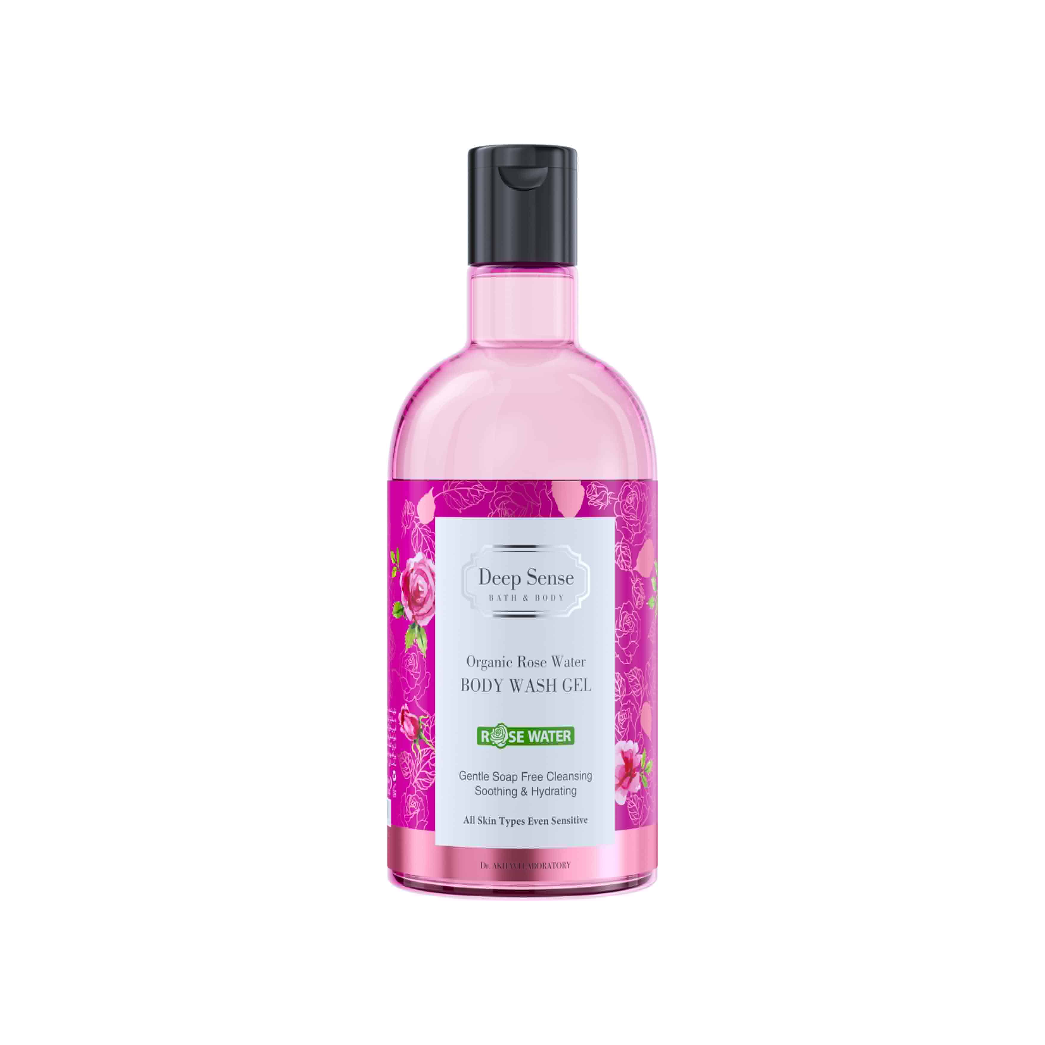 Organic Rose Water Body Wash – Sohati Care