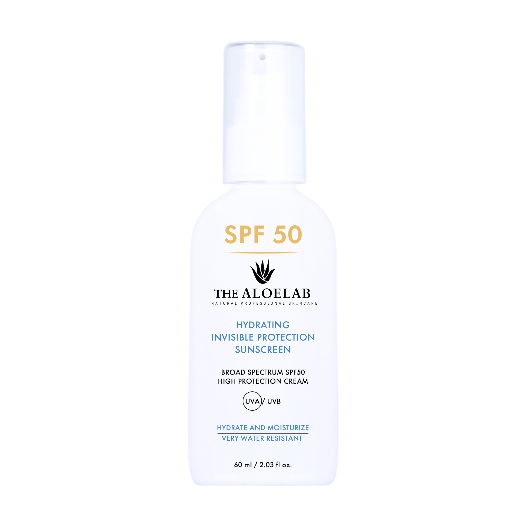 Hydrating Invisible Protection SPF 50 Sunscreen 60 ml from Aloelab ...