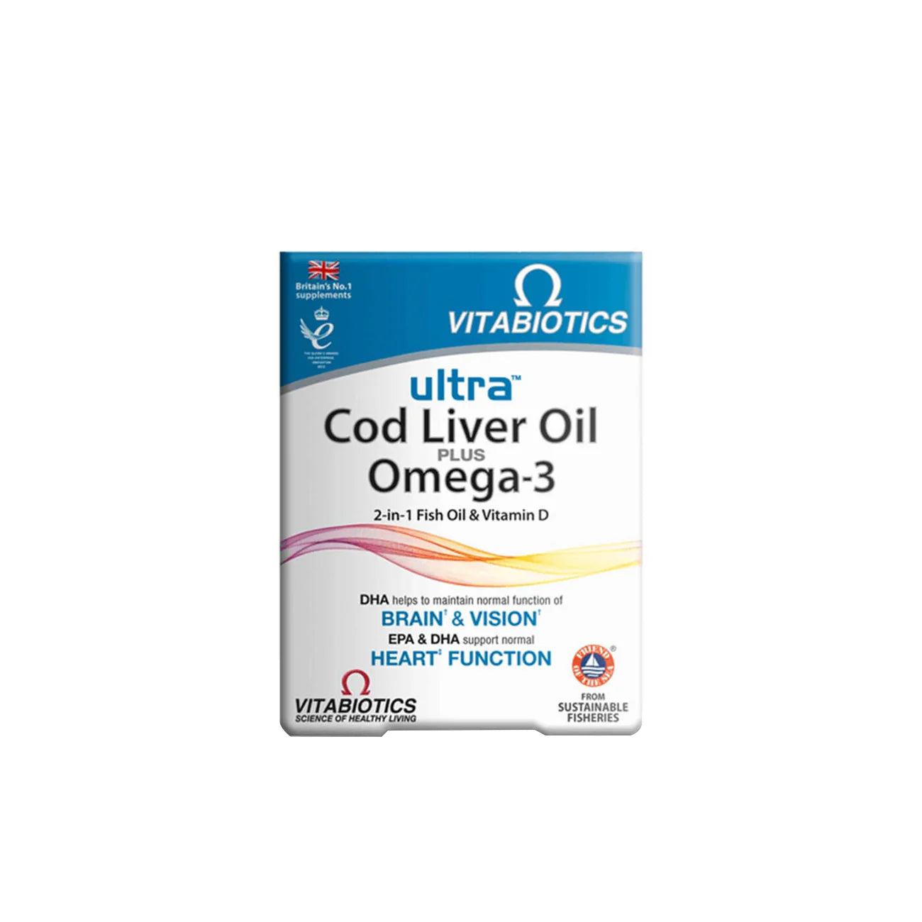 Ultra Cod liver from Vitabiotics - Sohati Care
