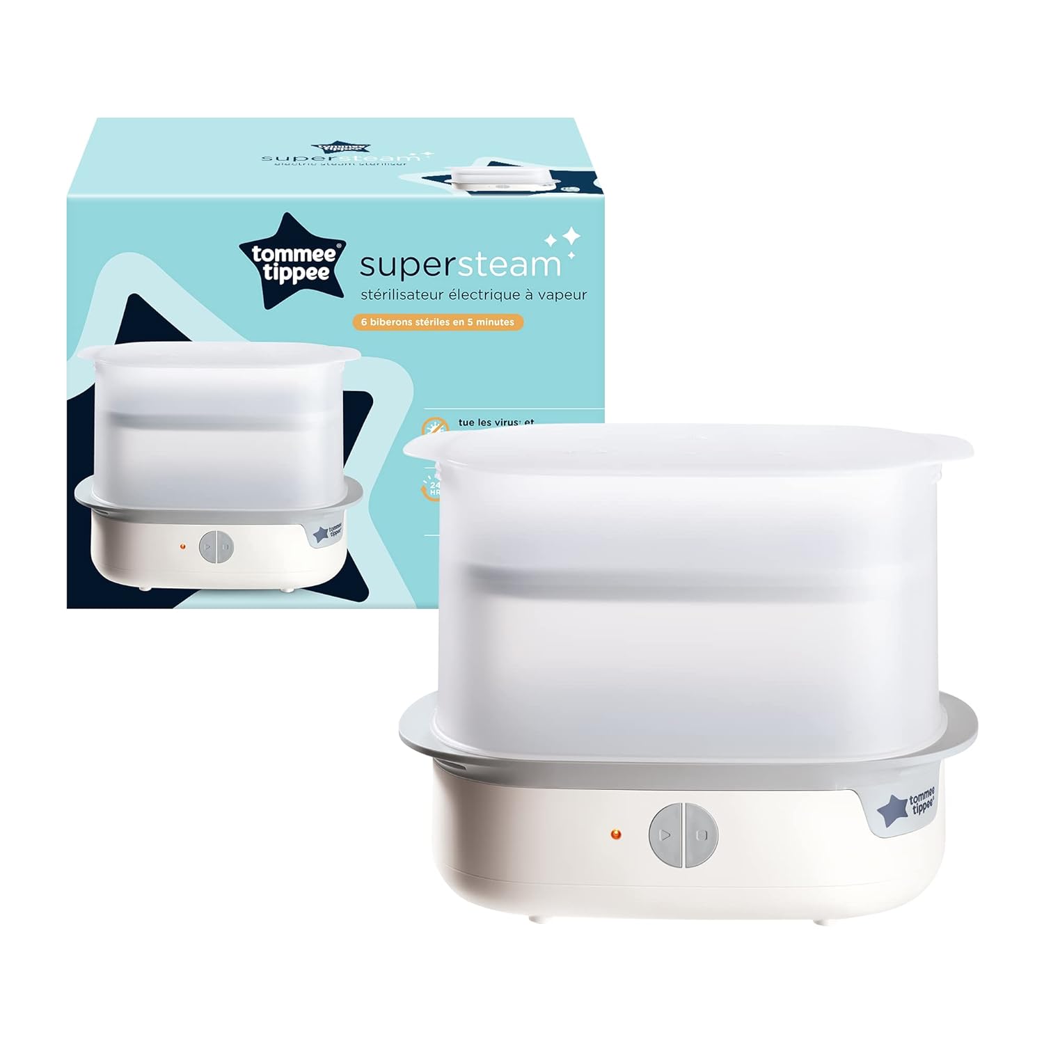 Super-Steam Advanced Electric Sterilizer from Tommee Tippee – Sohati Care