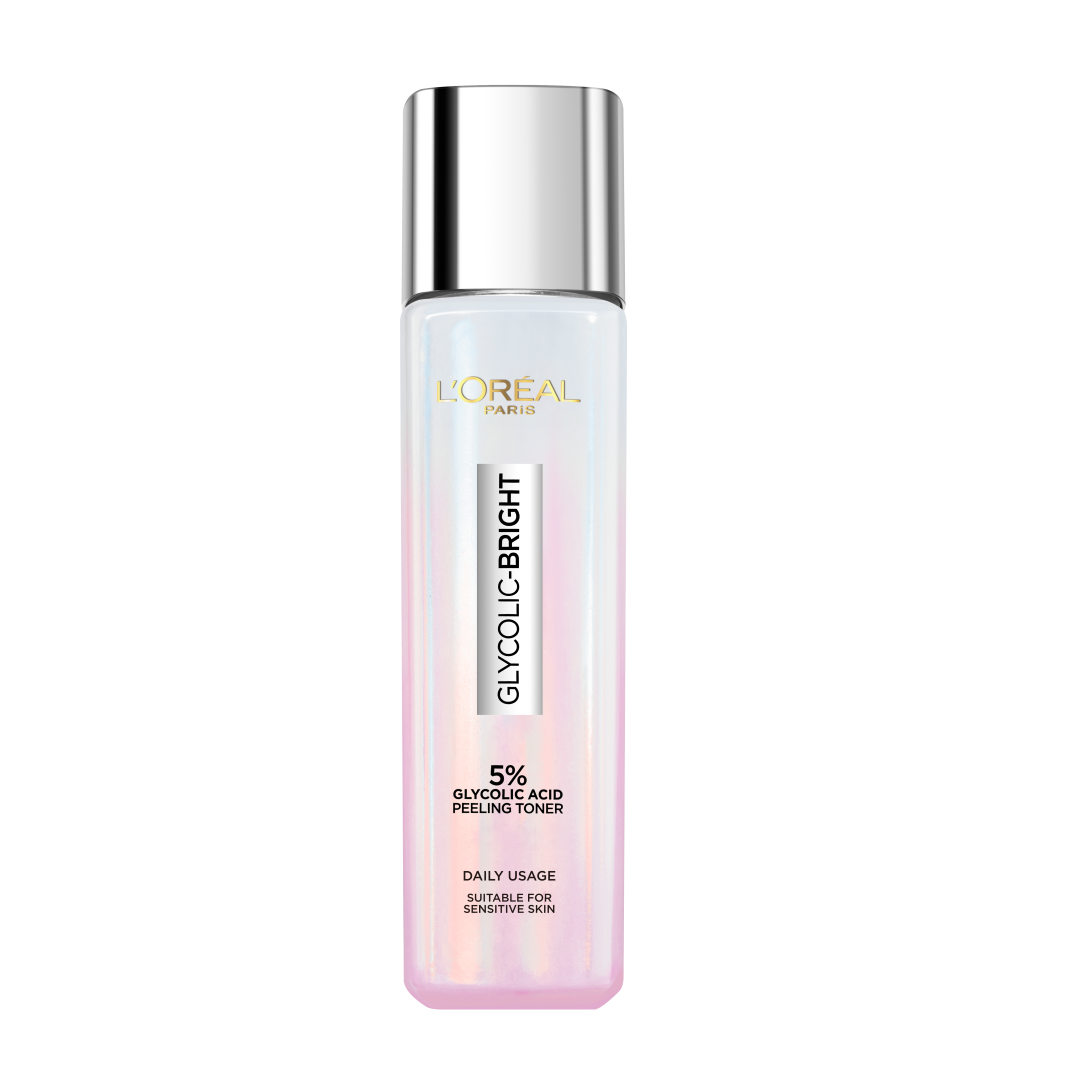L’Oréal Paris 5% Glycolic Acid Peeling Toner for Instant Glowing Skin