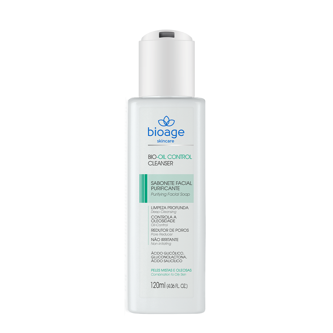 Bioage Bio-Oil Control Cleanser - 120ml – Sohati Care