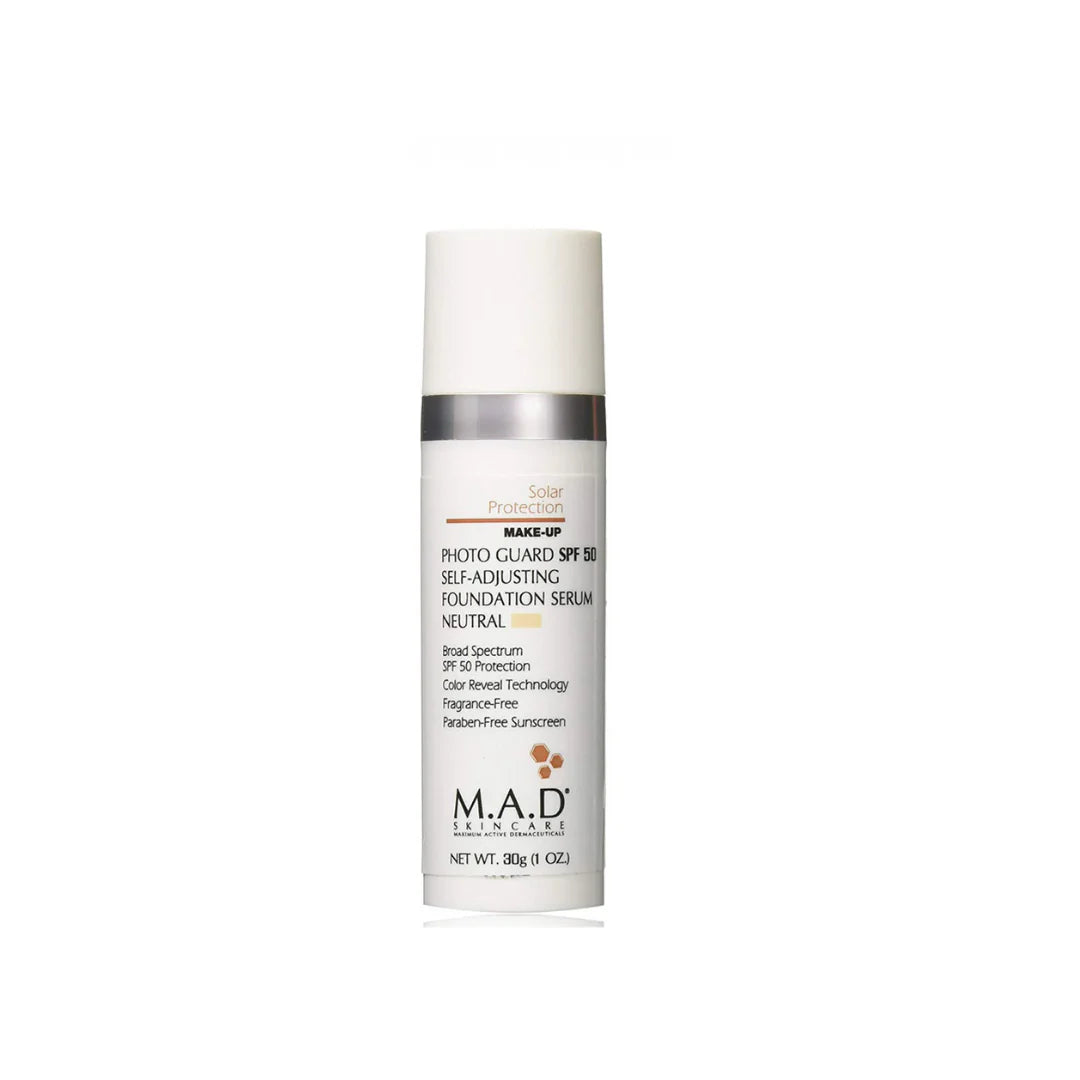 M.A.D. Photoguard Spf50 Self Adjusting Foundation Serum: Neutral from M ...