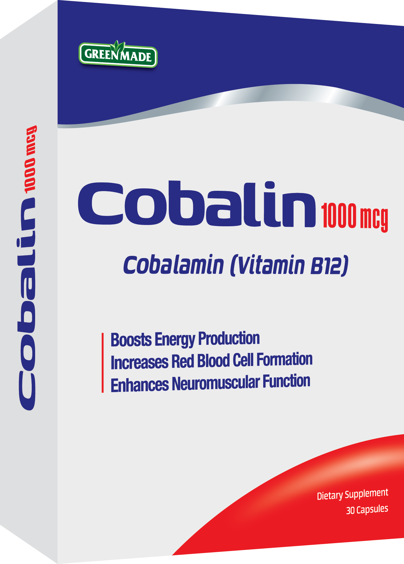 Cobalin 1000 mcg from Greenmade - Sohati Care