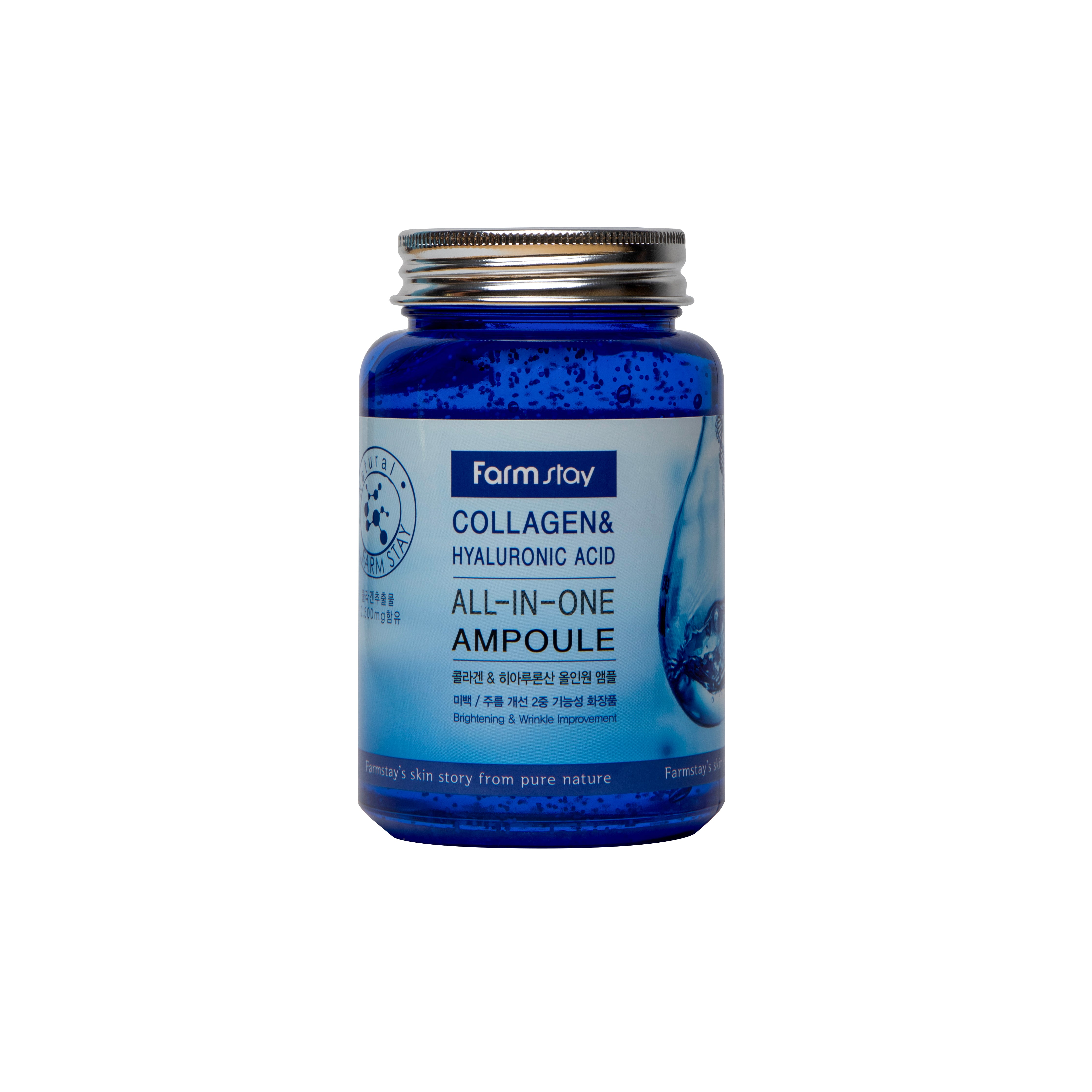 Farmstay Collagen & Hyaluronic Acid All-In-One Ampoule from Farmstay ...