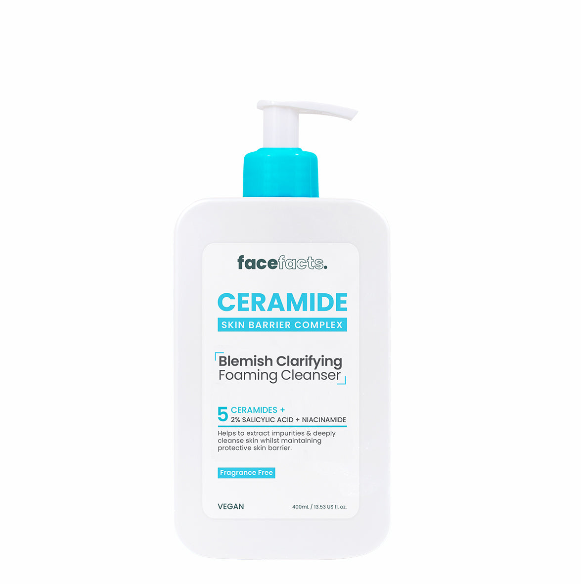 Ceramide Blemish Foaming Cleanser 400ml from Face Facts - Sohati Care