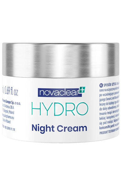 Hydro Night Cream from Novaclear - Sohati Care