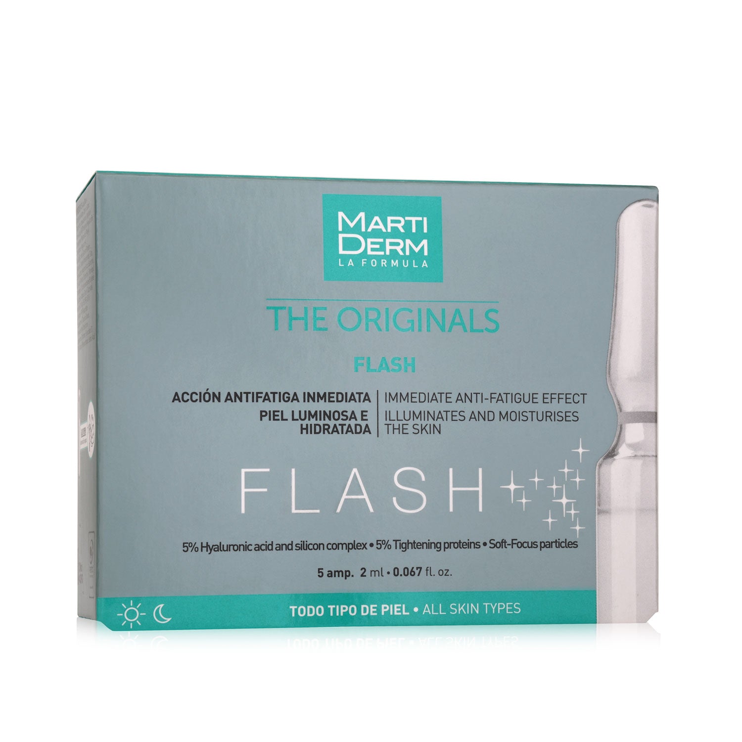The Originals Flash Ampoule, 5 Ampoules from MartiDerm – Sohati Care