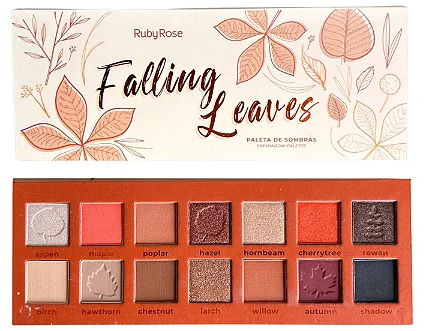 Falling Leaves Eyeshadow Palette 14 Shades from ruby rose - Sohati Care
