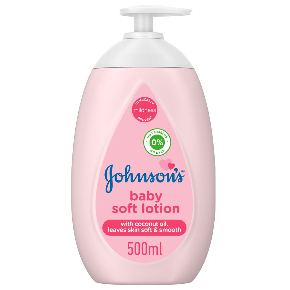 Lotion Soft Pink 500ML from Johnson Baby – Sohati Care