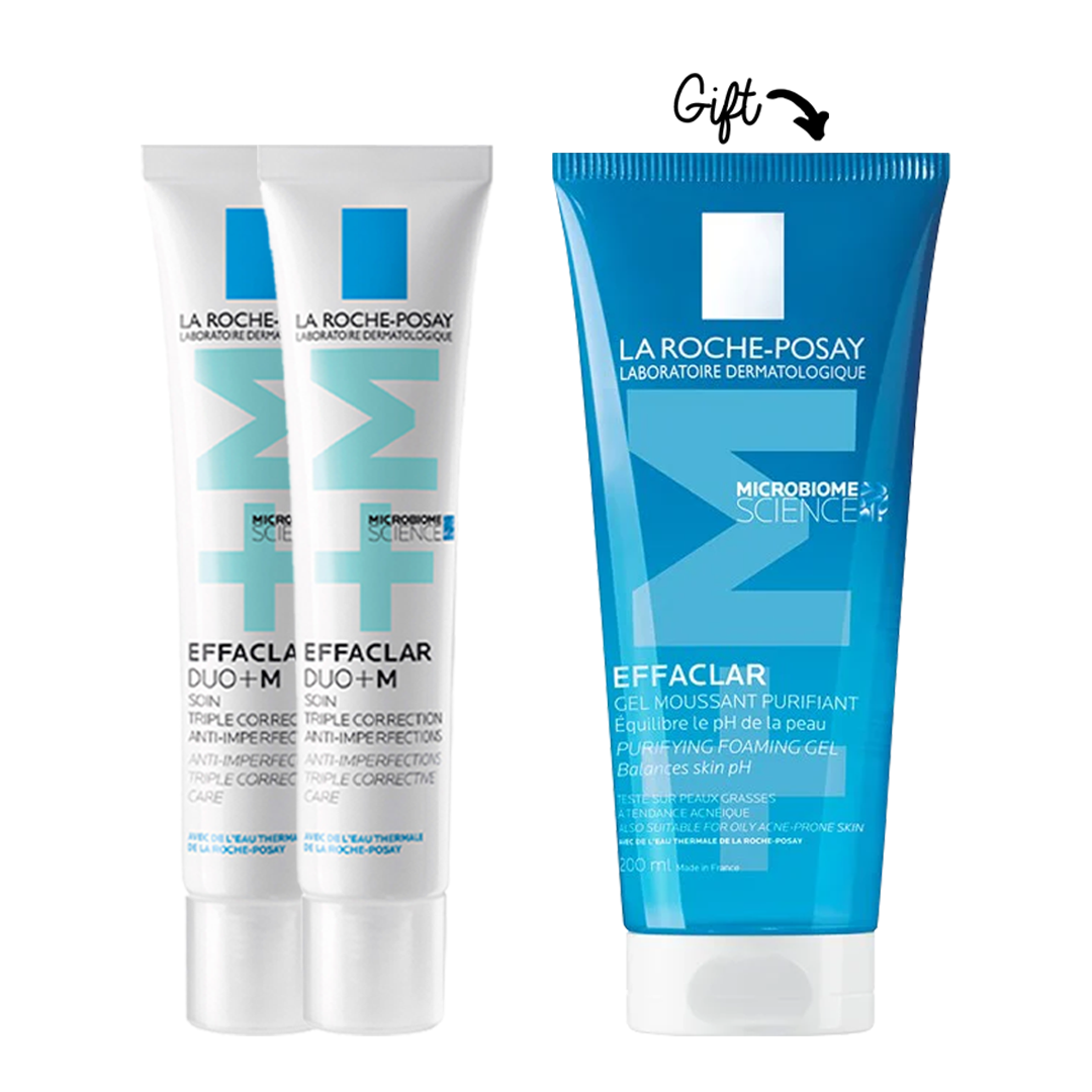 With any Purchase of 2 from Duo+ - Get Effaclar Gel 200ML from La Roche ...