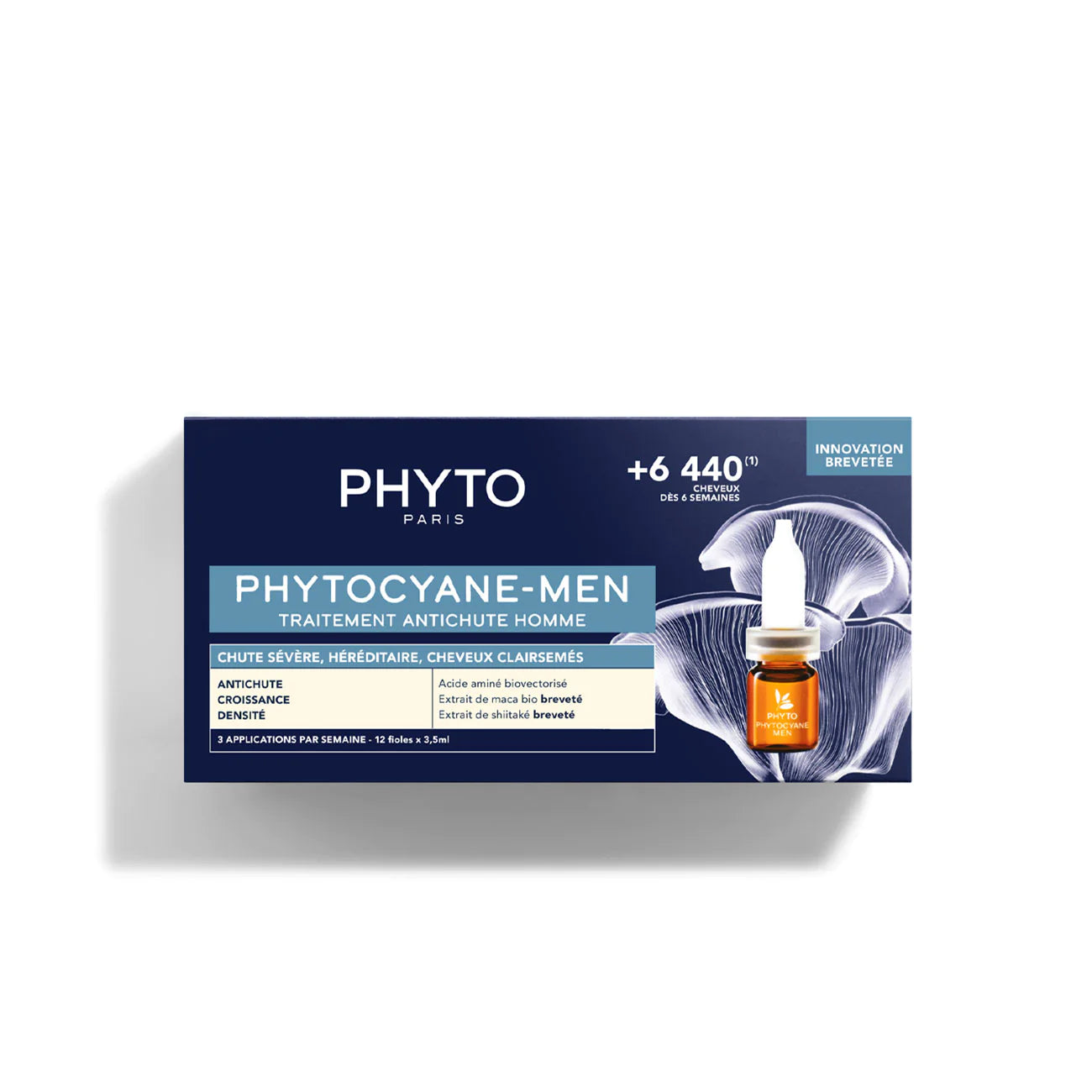 Phyto Phytocyane Anti-Hair Loss Treatment for Men, 12amps x 3.5ml ...