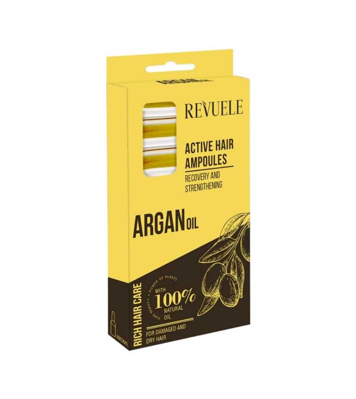 REVUELE ARGAN OIL ACTIVE HAIR AMPOULES 8*5ml – Sohati Care