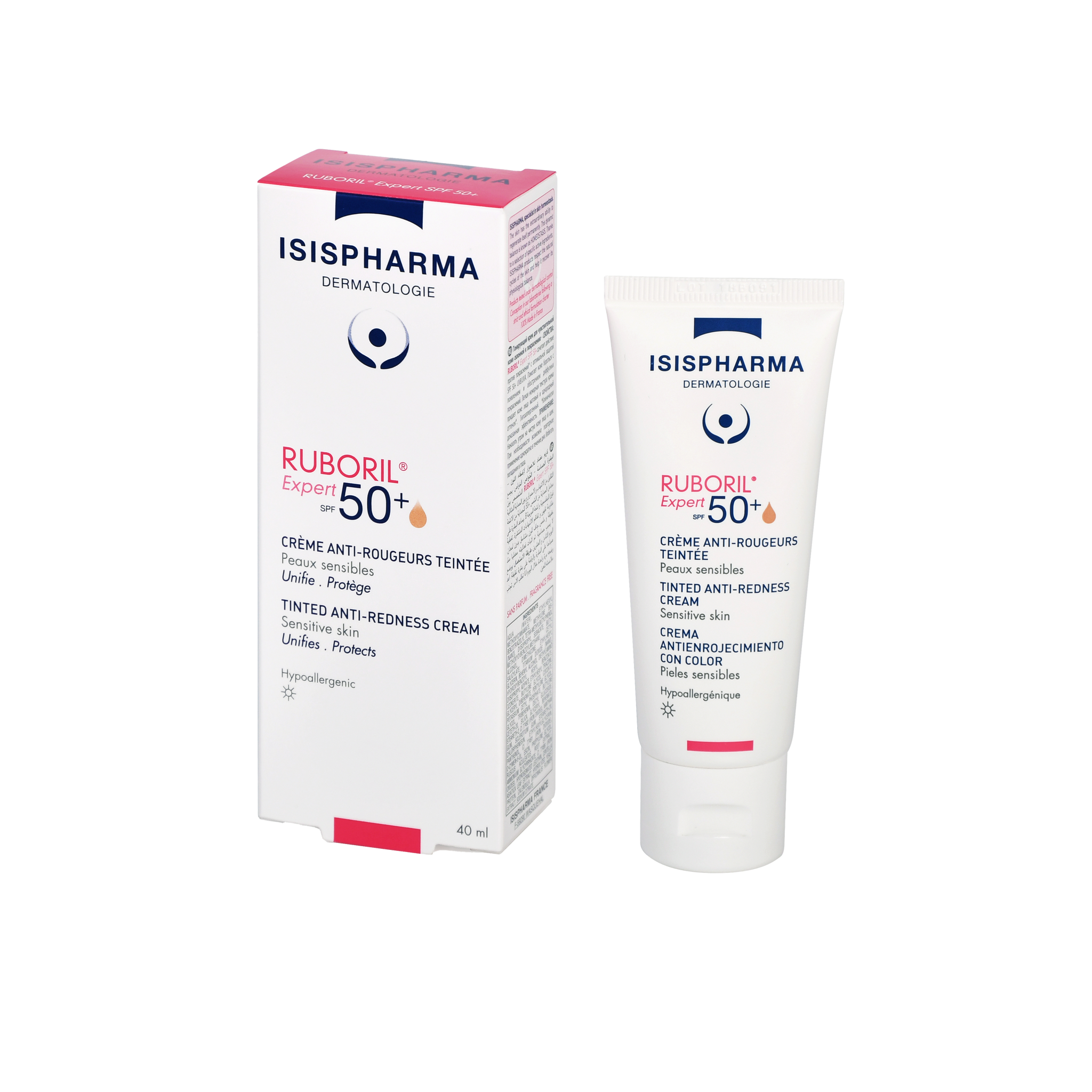 Ruboril Expert Spf50+ 40Ml from Isispharma - Sohati Care