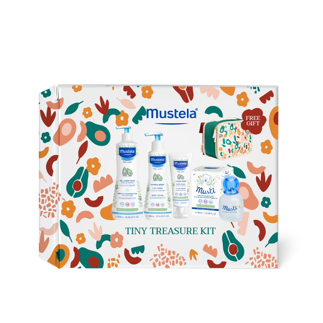 New MUSTELA BOX 2024 With Pouch Terracota from Mustela - Sohati Care