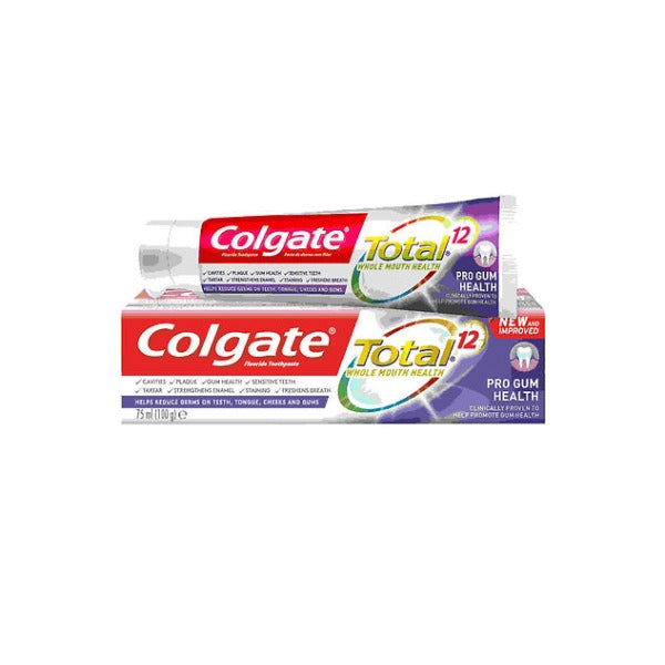Colgate Total 12 Pro - Gum Health Toothpaste 75ml - Sohati Care