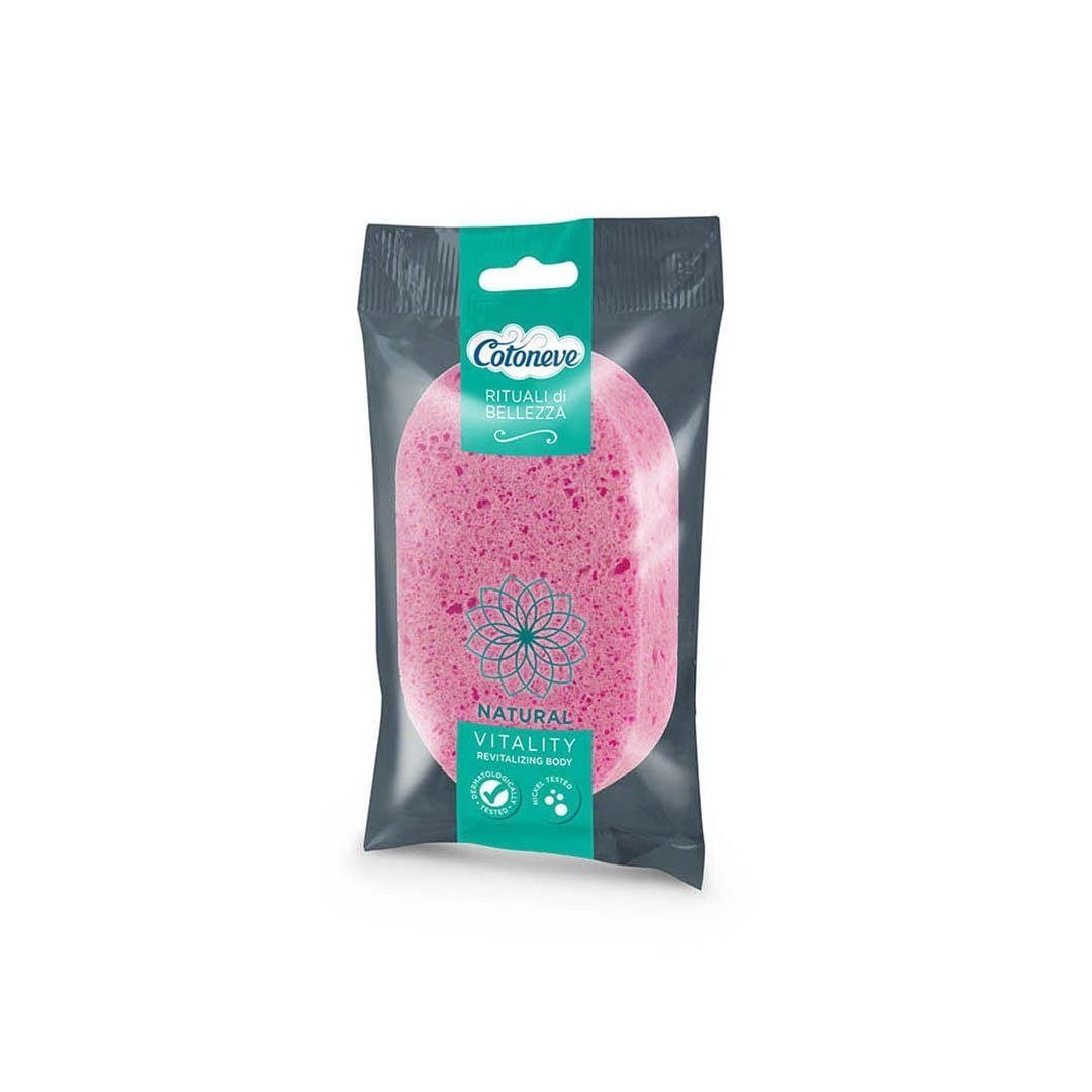 Cotoneve Natural Vitality Revitalizing Body Sponge - Sohati Care
