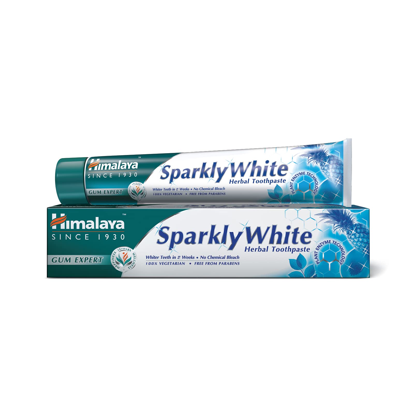 Himalaya Herbals Sparkly White Herbal Toothpaste 100ml – Sohati Care