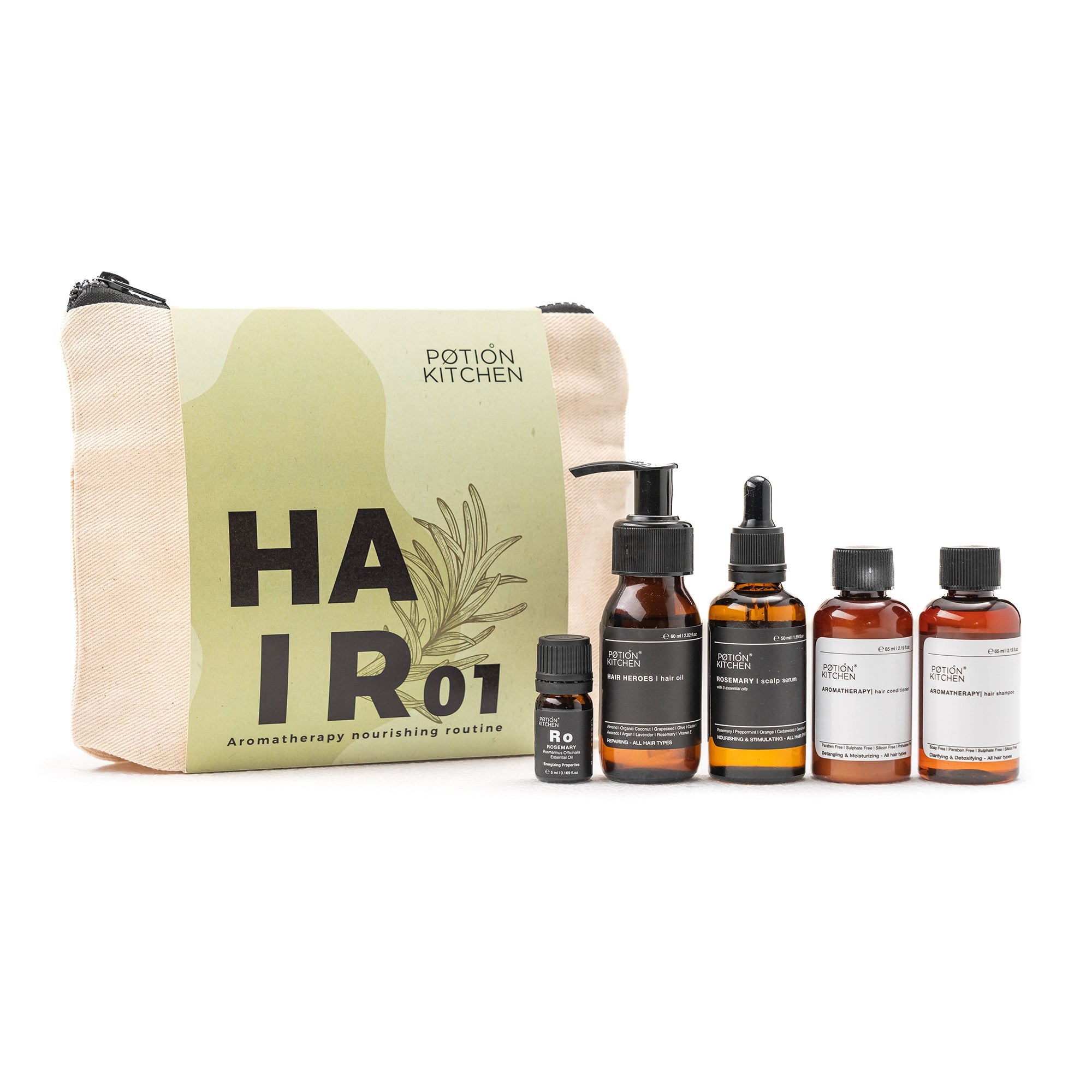 HAIR 01 - AROMATEHRAPY NOURISHING ROUTINE – Sohati Care