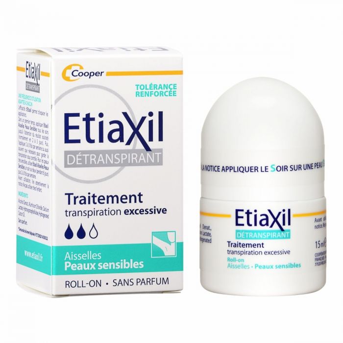 Etiaxil Antiperspirant Armpits Roll-on For Sensitive Skin 15ml - Sohati ...