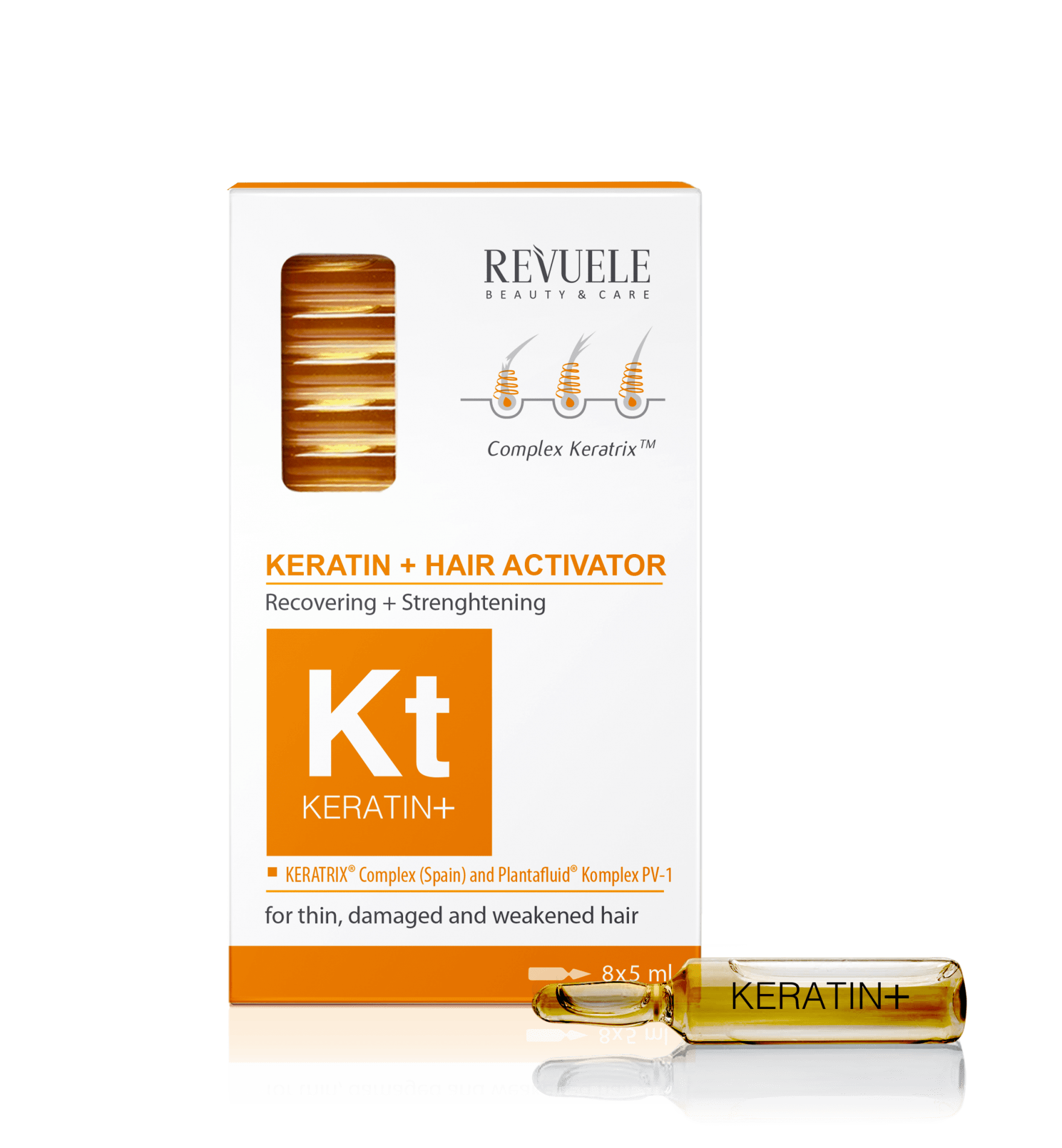 Keratin+ Ampoules Hair Restoration Activator – Sohati Care