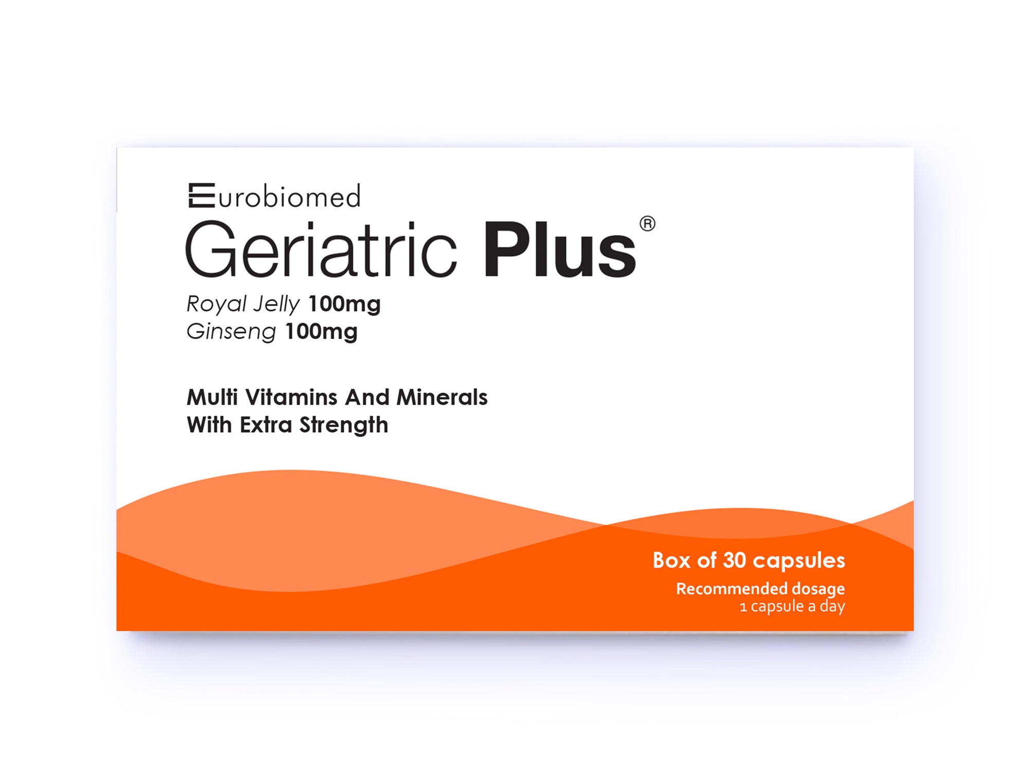 Geriatric Plus x30 Capsules - Sohati Care