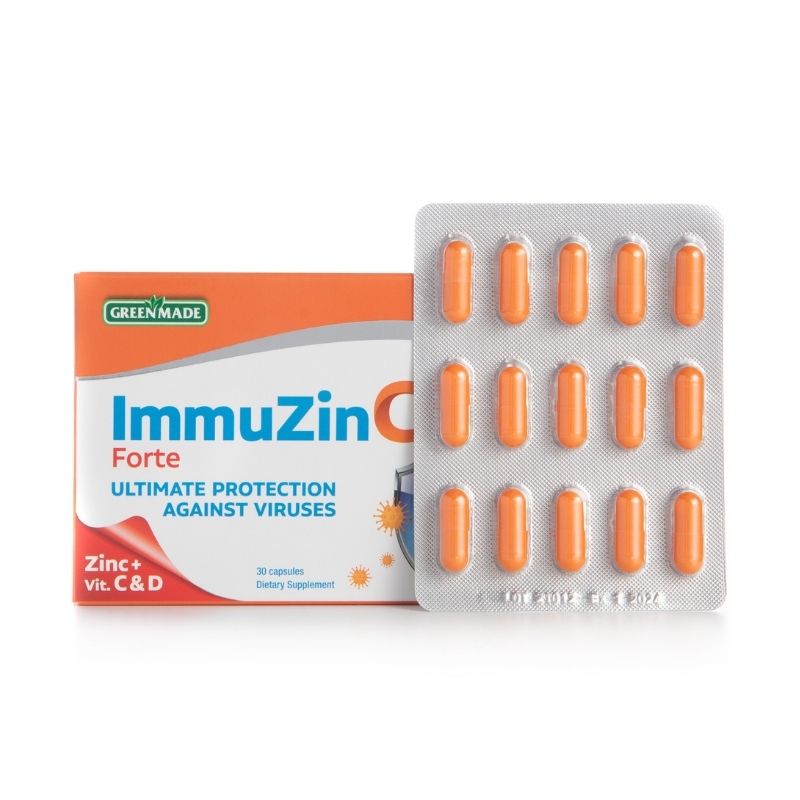 Immuzinc Forte 30 capsules - Sohati Care