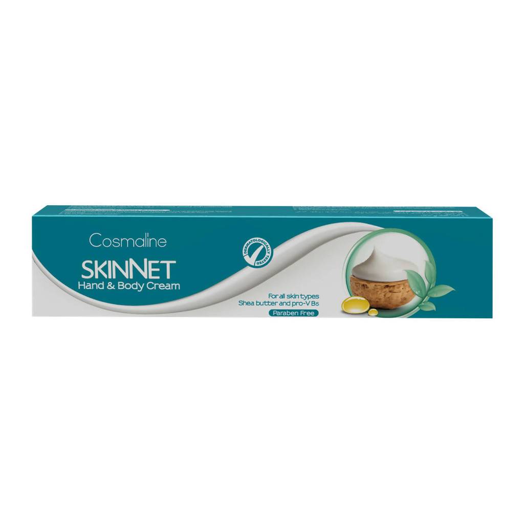 SkinNet Hand & Body Cream Al.Tube 60ml - Sohati Care